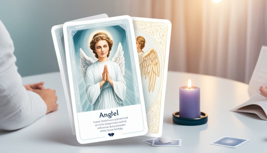 Can angel cards help with understanding spiritual lessons?